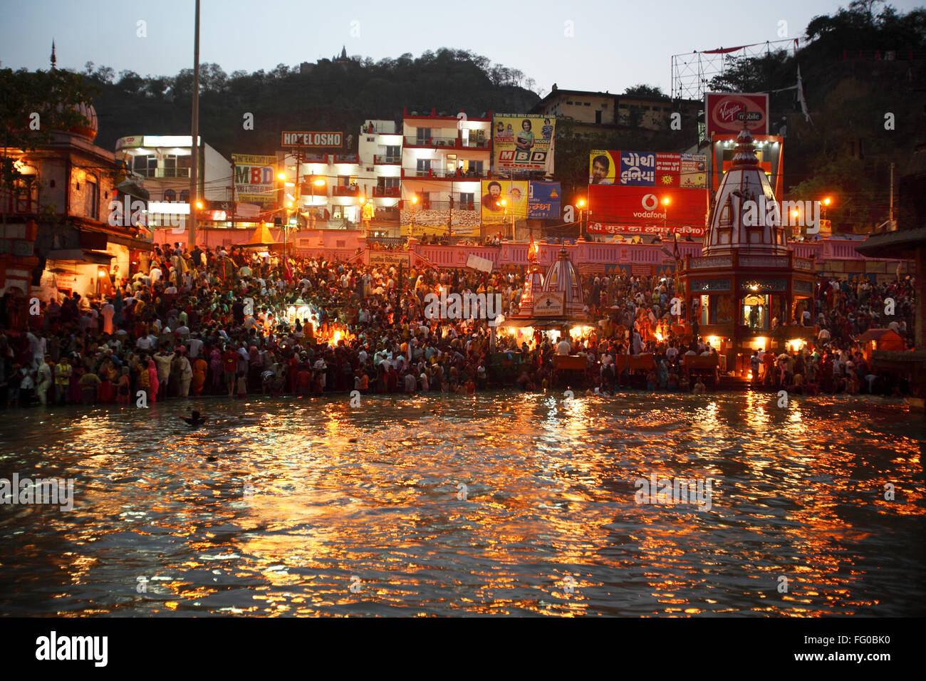 Haridwar and ganga hi-res stock photography and images - Alamy