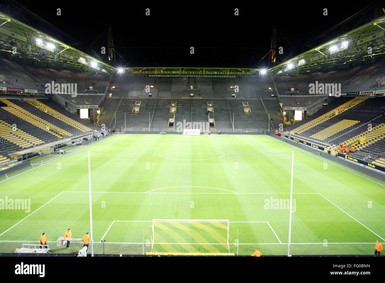 Borussia Dortmund 1-1 Fortuna Dussledorf, Signa Iduna Park, Dortmund ...