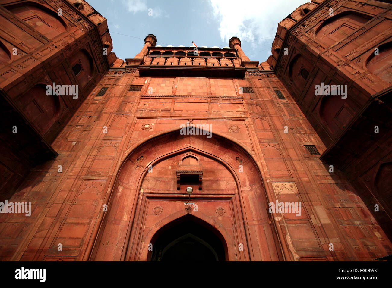 India the fort is also known as lal qila hi-res stock photography and ...