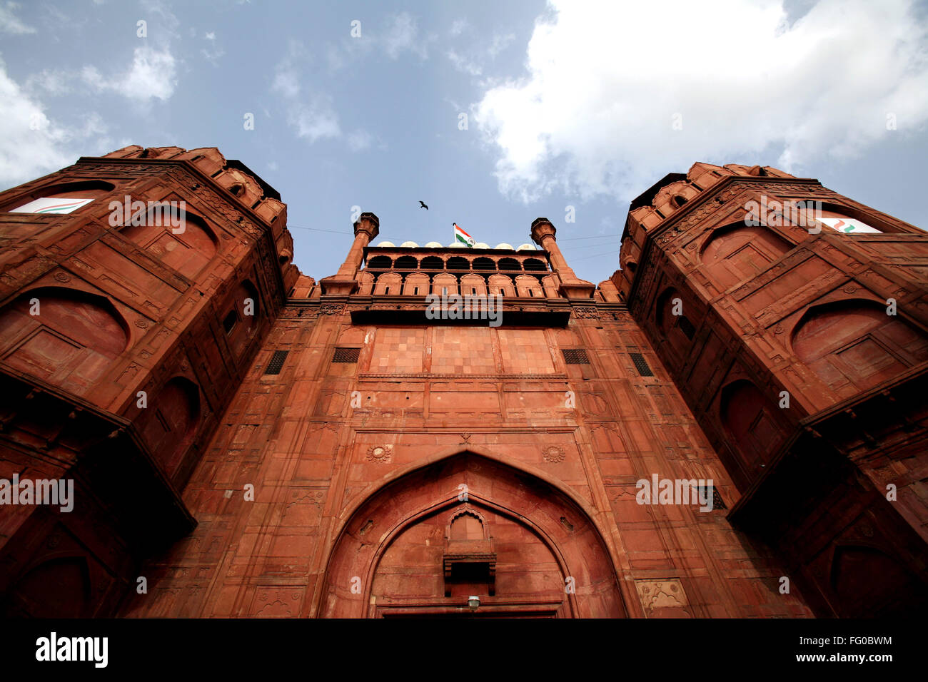 India the fort is also known as lal qila hi-res stock photography and ...