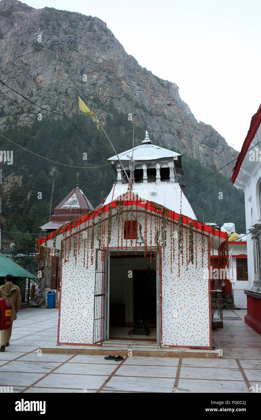 Gangotri temple Uttarakhand India Asia Stock Photo - Alamy