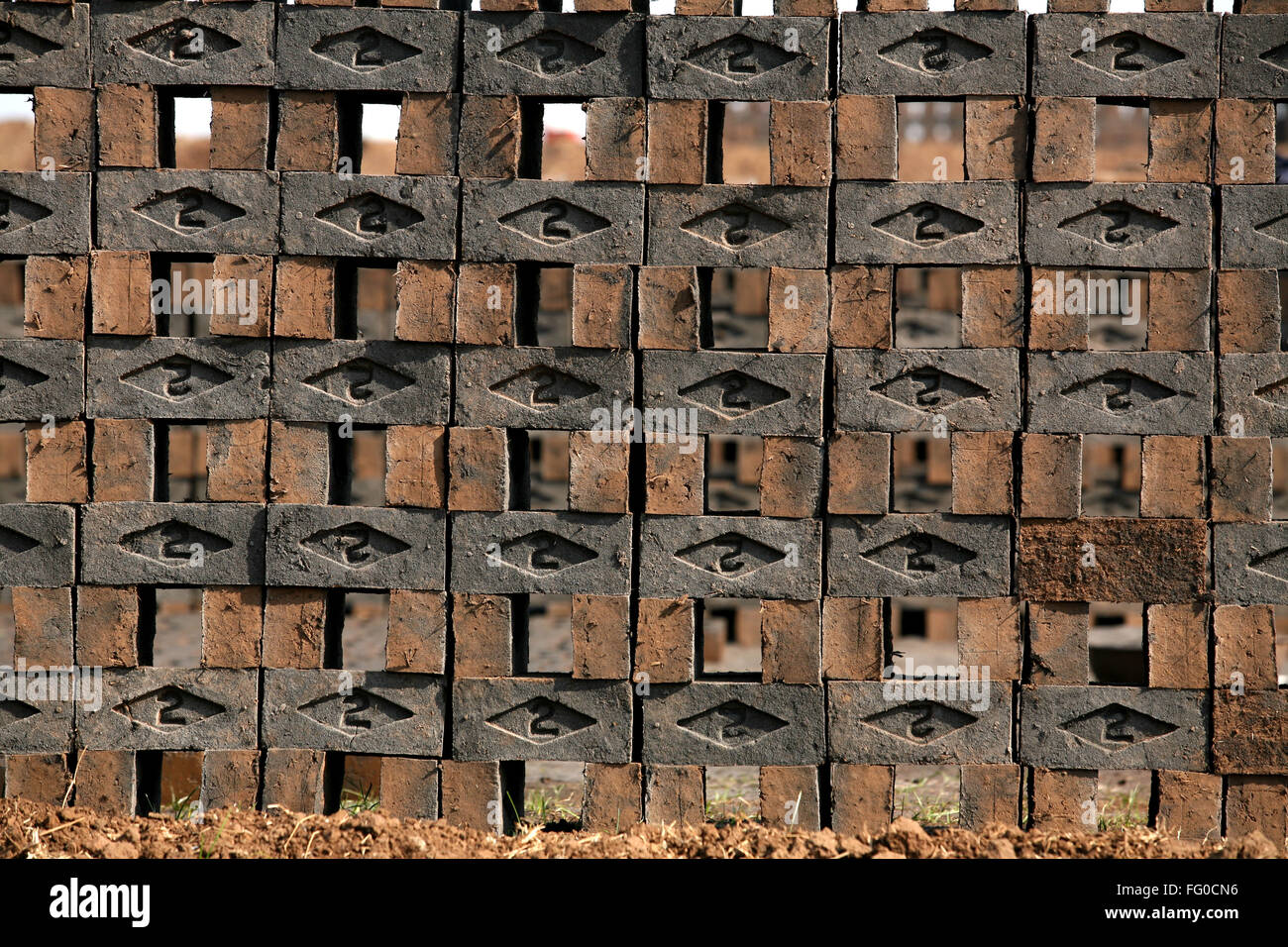 Drying bricks in background hi-res stock photography and images - Alamy