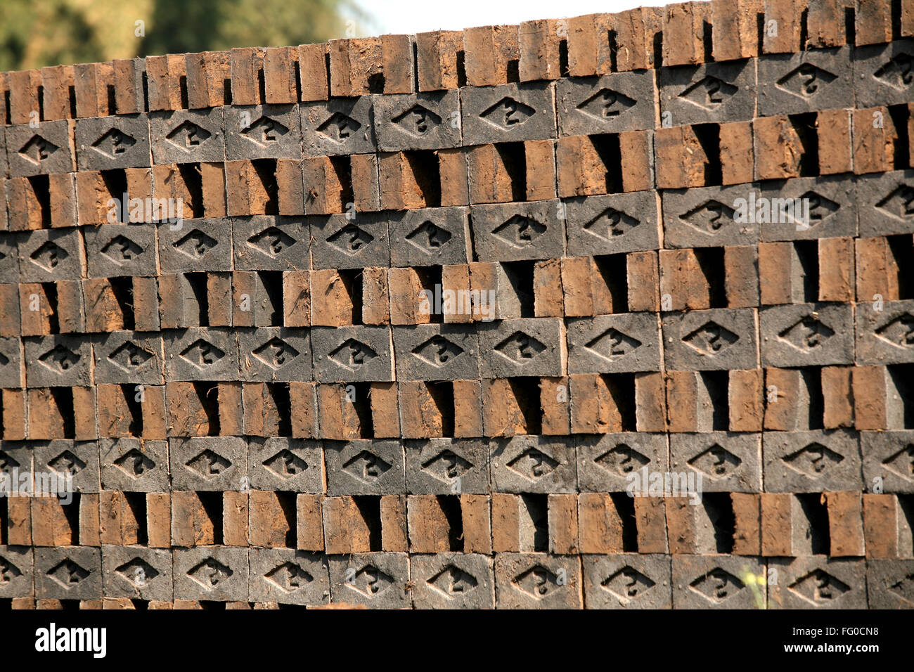 Drying bricks in background hi-res stock photography and images - Alamy