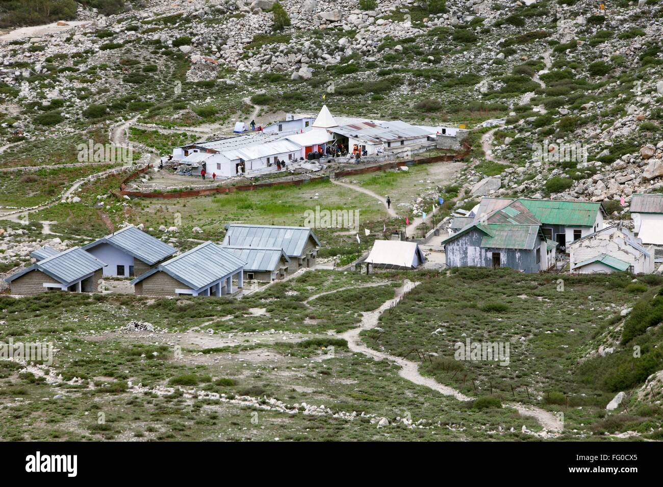 Bhojbasa village Gangotri Uttarakhand India Asia Stock Photo - Alamy