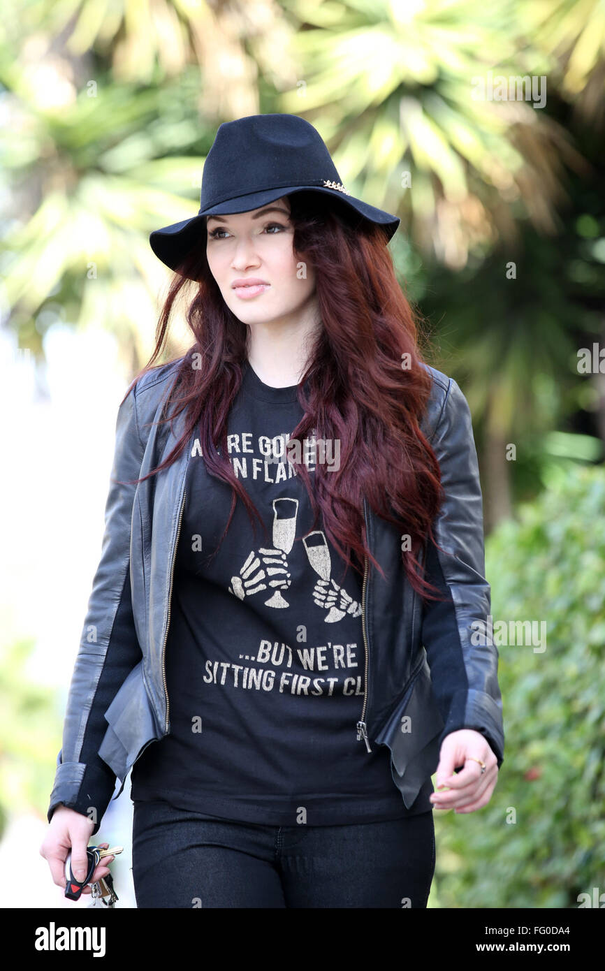 Actress and pop star Emii out and about in Beverly Hills Featuring ...