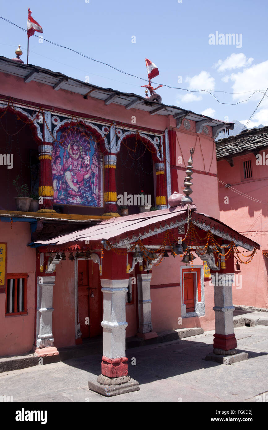 Narsimha temple in Joshimath Uttarakhand India Asia Stock Photo - Alamy