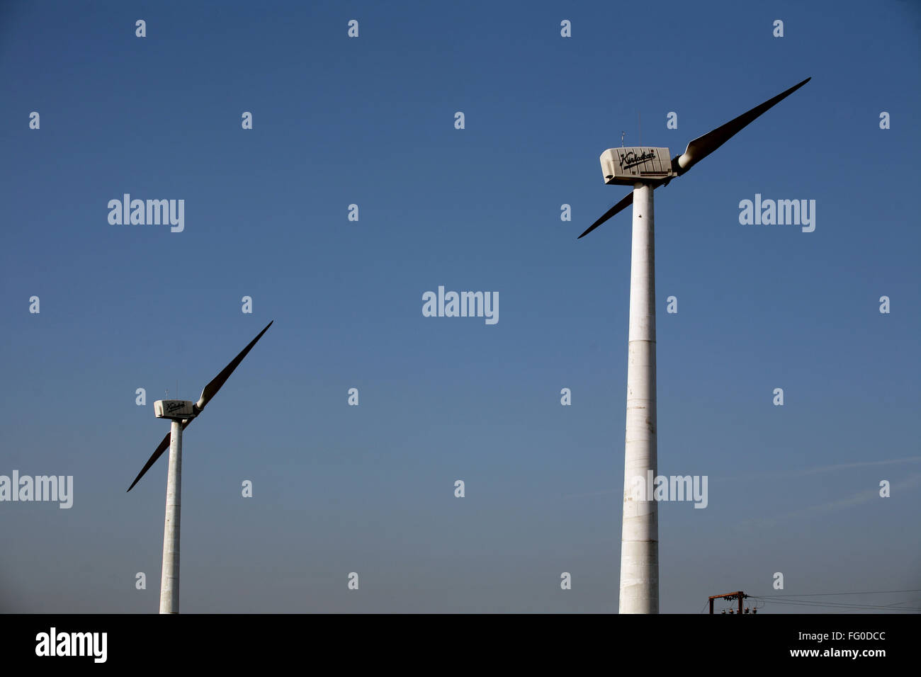 India wind turbines hi-res stock photography and images - Alamy