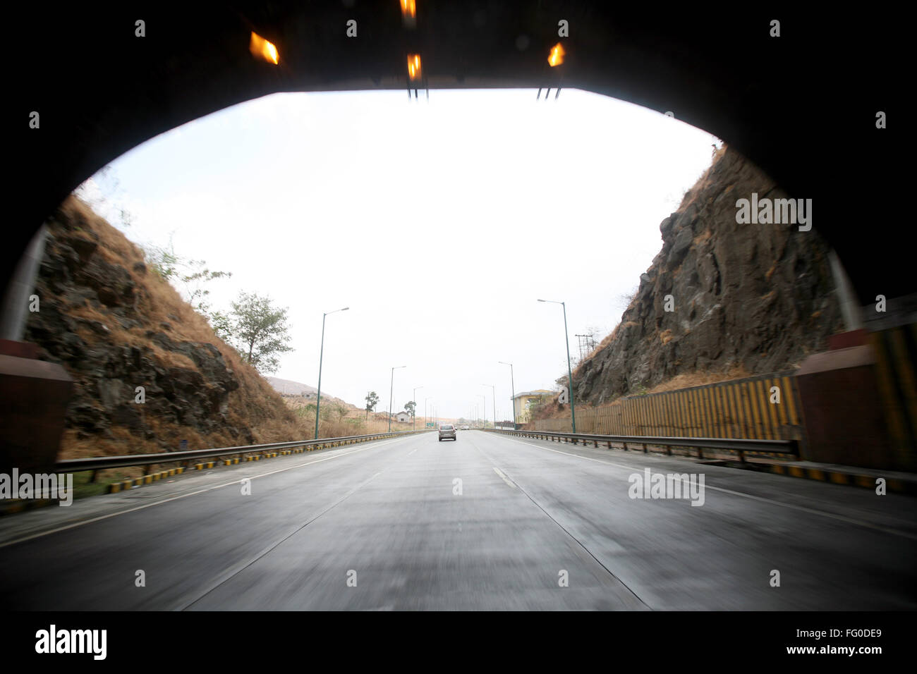 Tunnel on Mumbai Pune expressway , Maharashtra , India Stock Photo - Alamy
