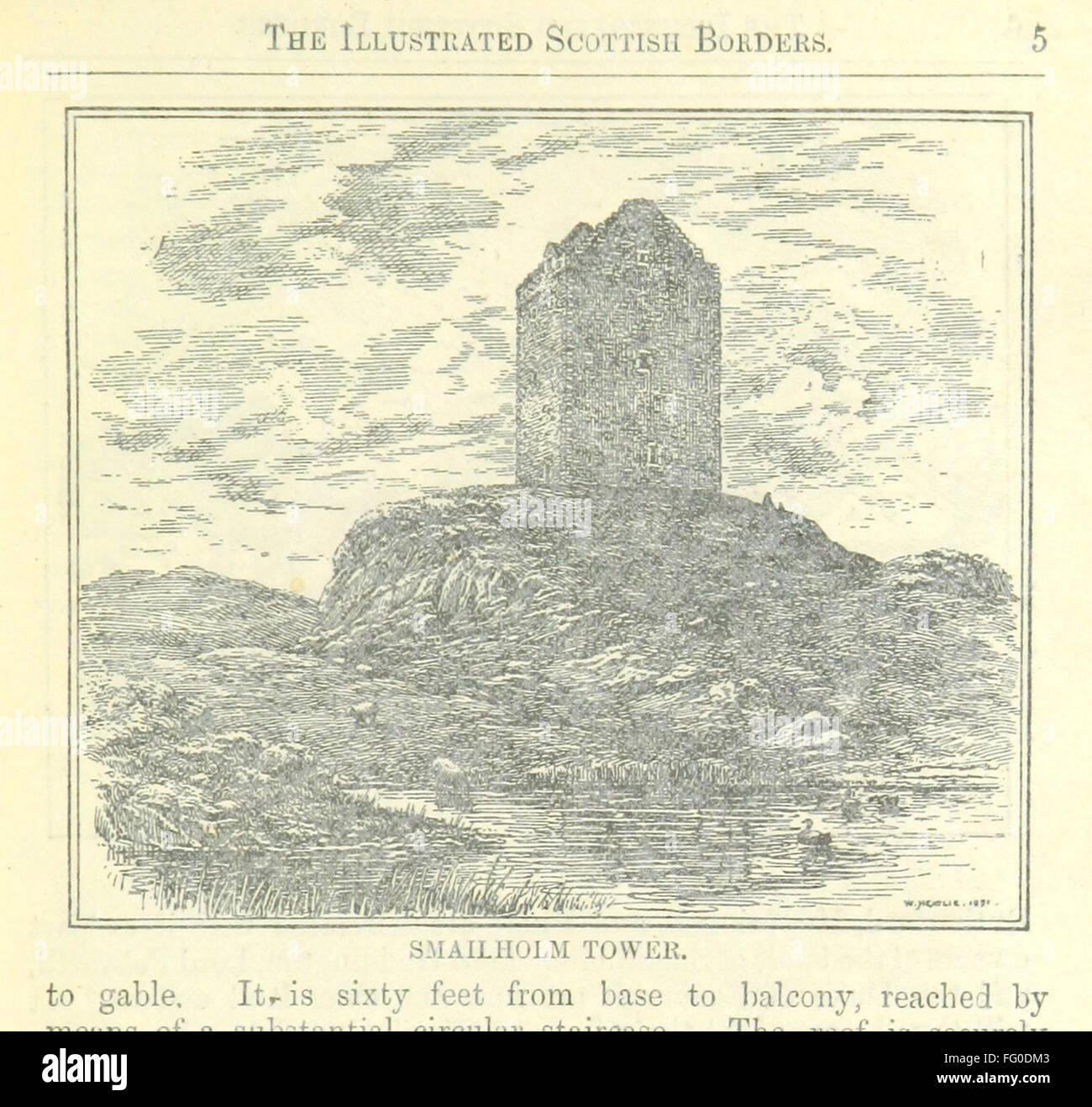Map of hawick hi-res stock photography and images - Alamy