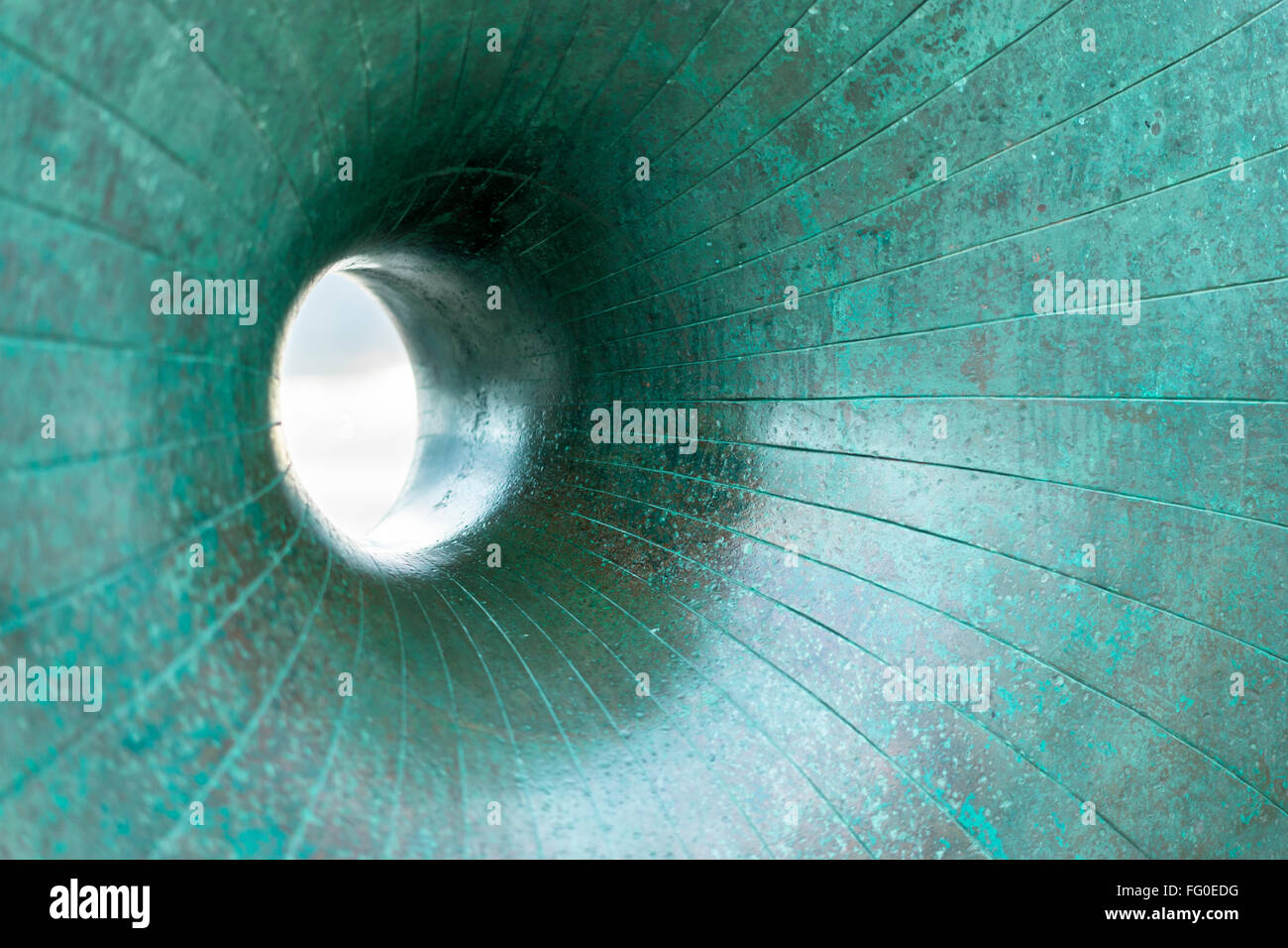 'Afloat' (aka the doughnut) bronze sculpture by Hamish Black on one of ...