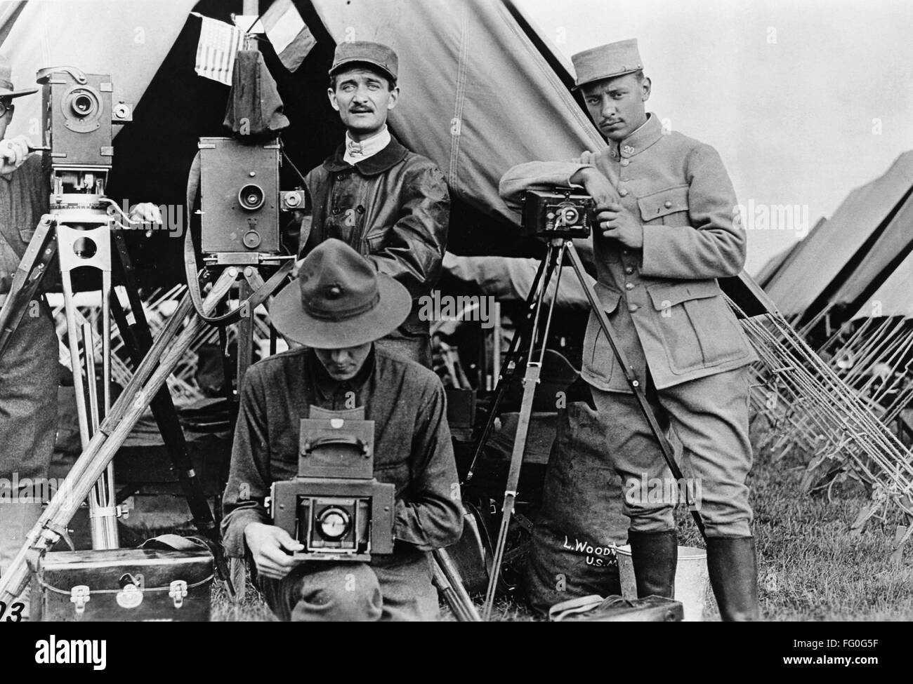 WORLD WAR I: PHOTOGRAPHERS. /nAmerican and French photographers in ...