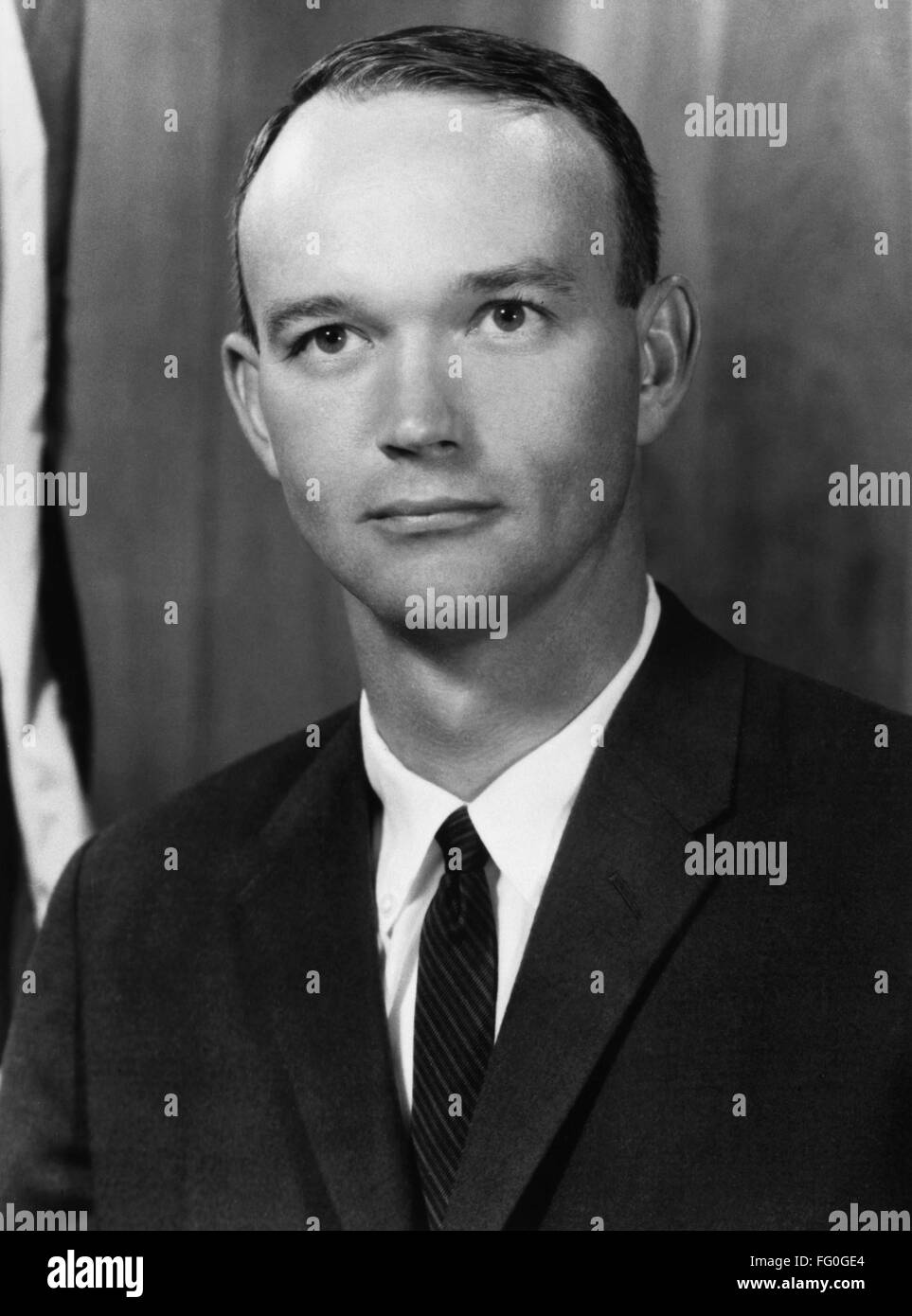 MICHAEL COLLINS (1930- ). /nAmerican astronaut. Photograph, 1963 Stock ...