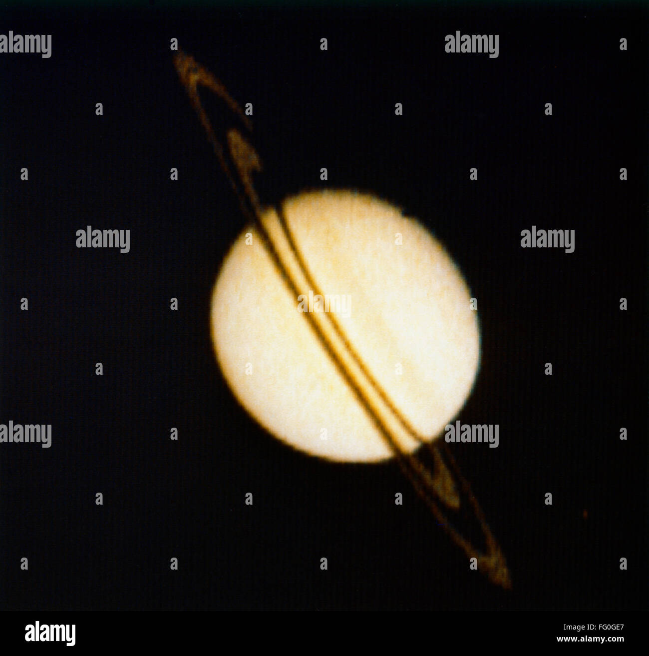 SATURN, 1979. /nThe planet Saturn, photographed by NASA's Pioneer 11 spacecraft on 28 August ...