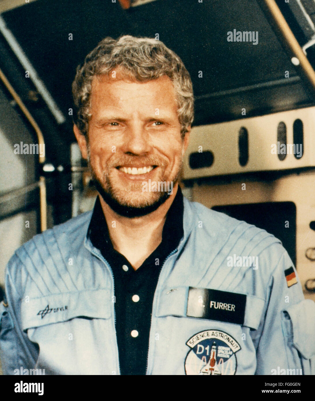 REINHARD FURRER (1940-1995). /nGerman astronaut and physicist ...