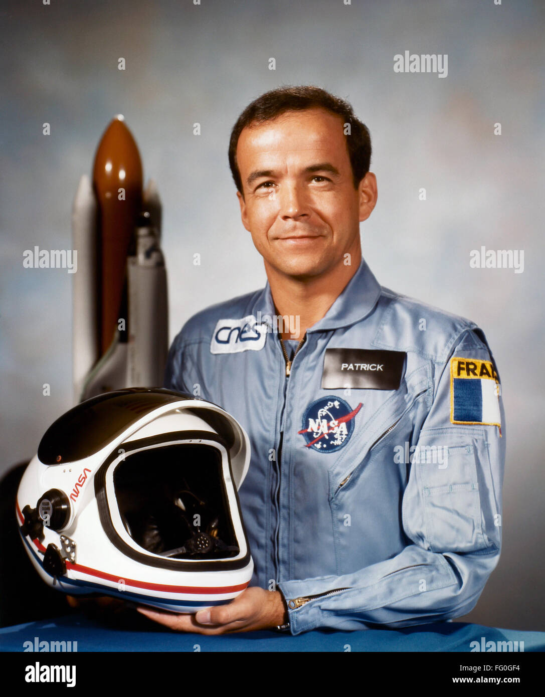 PATRICK BAUDRY (1946- ). /nFrench astronaut. Photograph, 1984 Stock ...