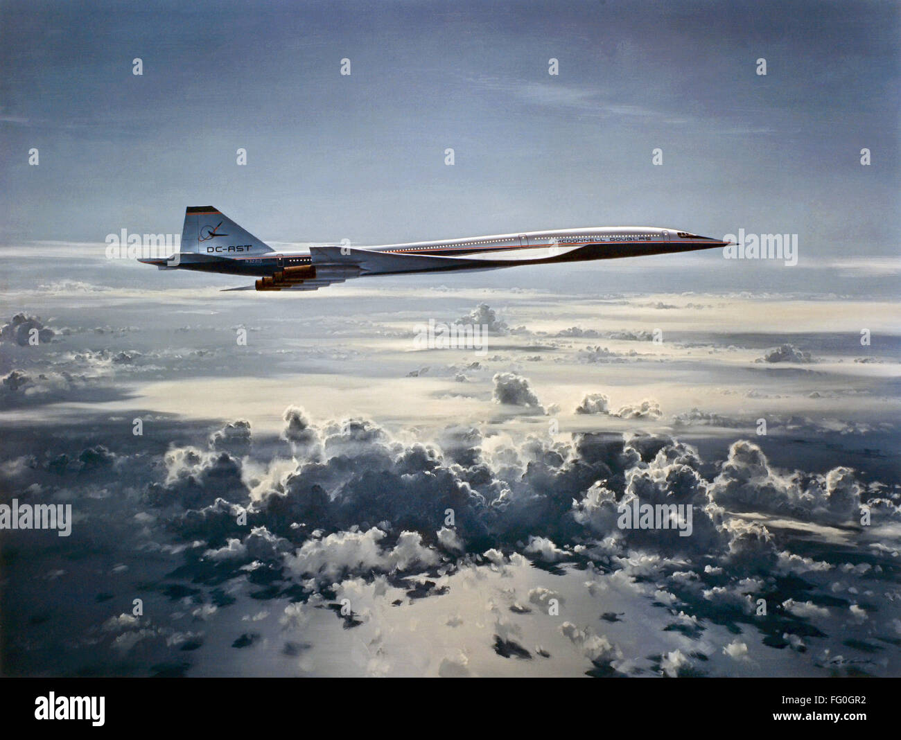 McDONNELL DOUGLAS JET. /nA McDonnell Douglas DC-AST (Advanced ...