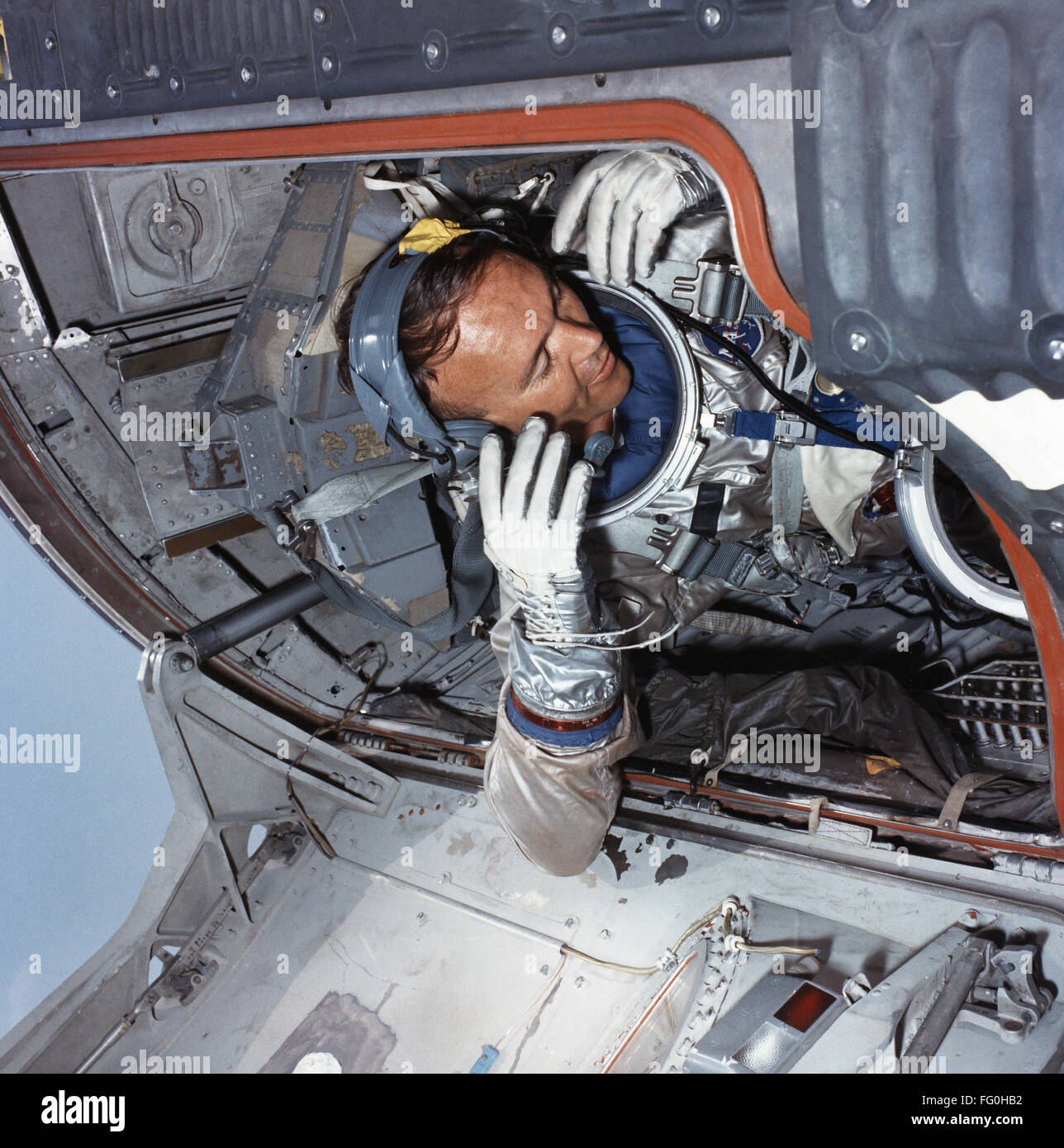 Michael Collins 1930 Namerican Astronaut Photographed In