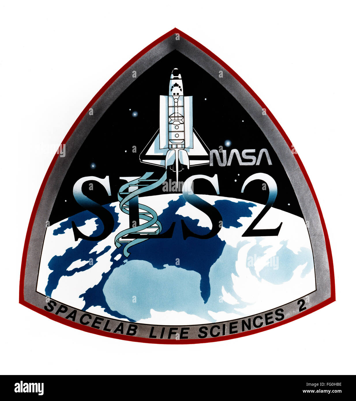 SPACE: STS-2 LOGO, 1993. /nThe logo for the Spacelab Life Sciences 2 ...