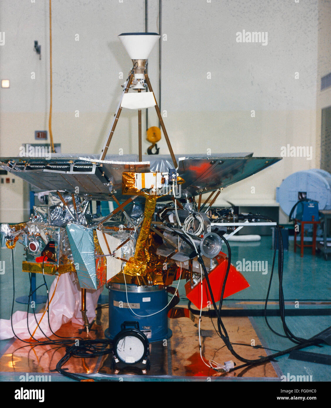 SPACE: PIONEER 10, 1972. /nThe Pioneer 10 spacecraft photographed ...