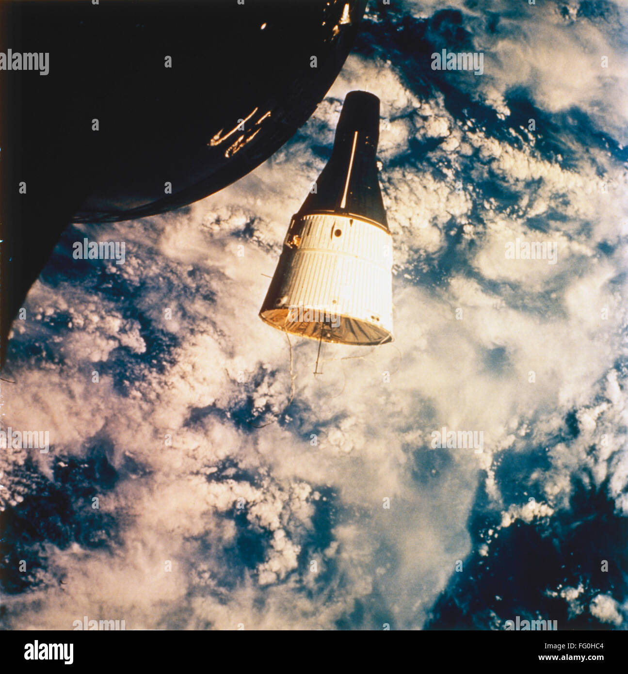 SPACECRAFT: GEMINI 7, 1965. /nThe Gemini 7 spacecraft photographed by ...