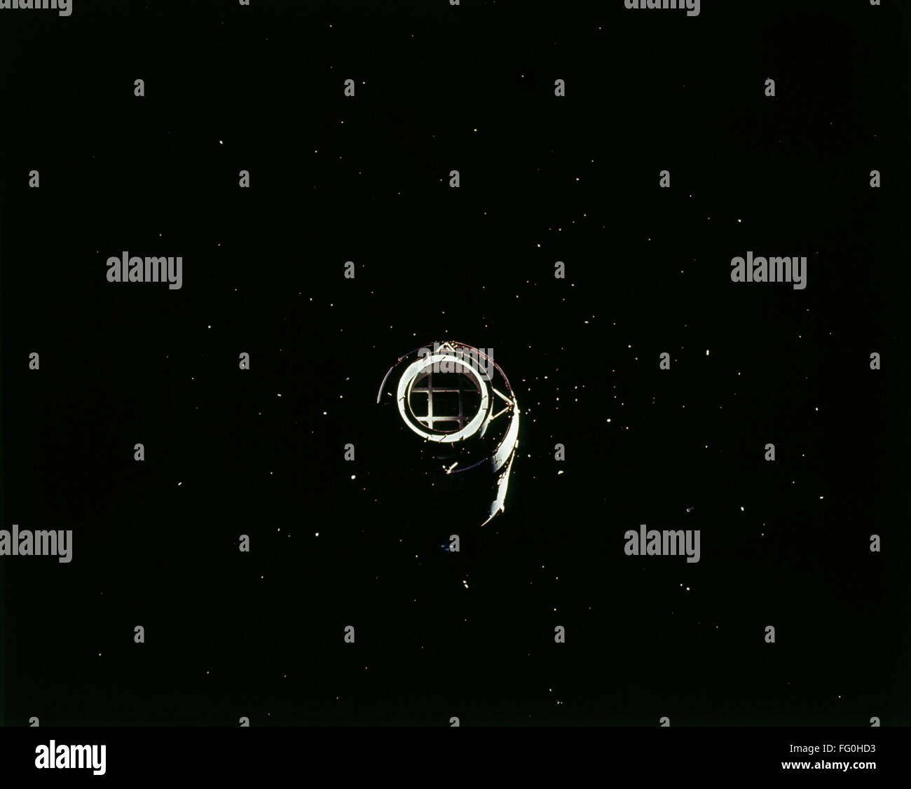 APOLLO 8: ROCKET, 1969. /nThe third stage of the Saturn V rocket, which ...