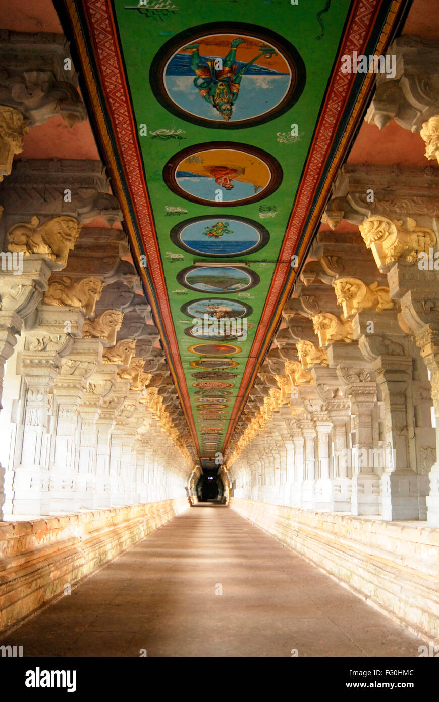 Rameswaram temple hi-res stock photography and images - Alamy