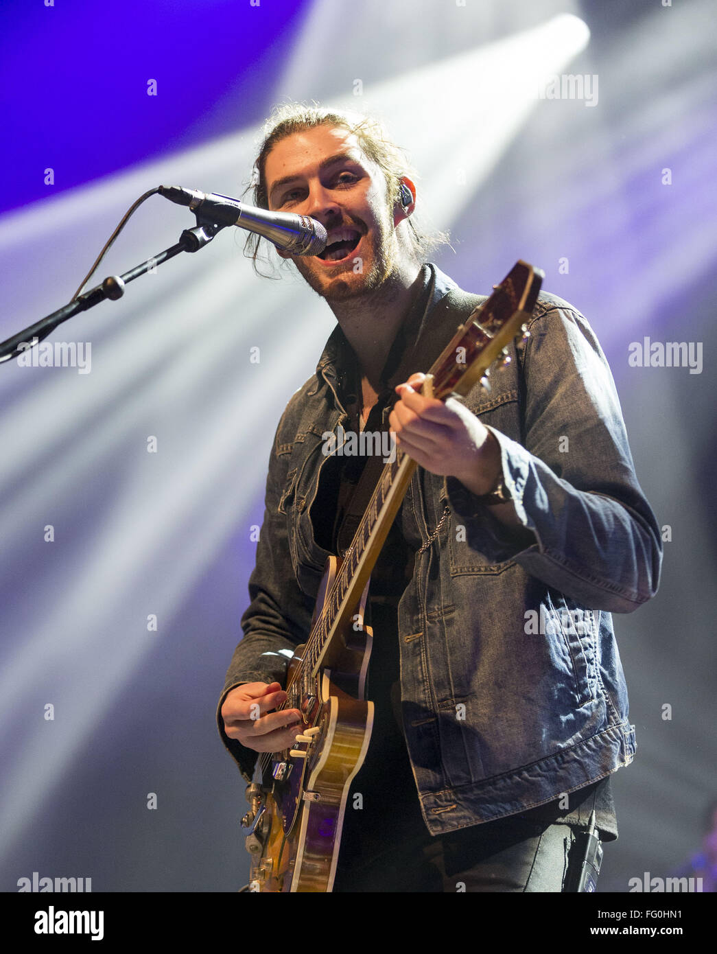 Irish singer-songwriter Hozier performs live at Usher Hall, Edinburgh ...