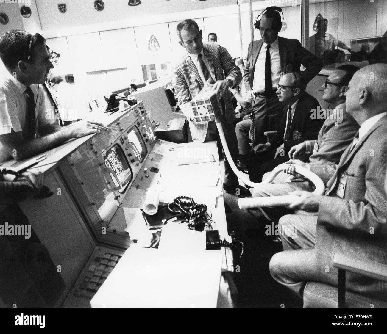 APOLLO 13: MISSION CONTROL. /nNASA officials involved with the Apollo ...