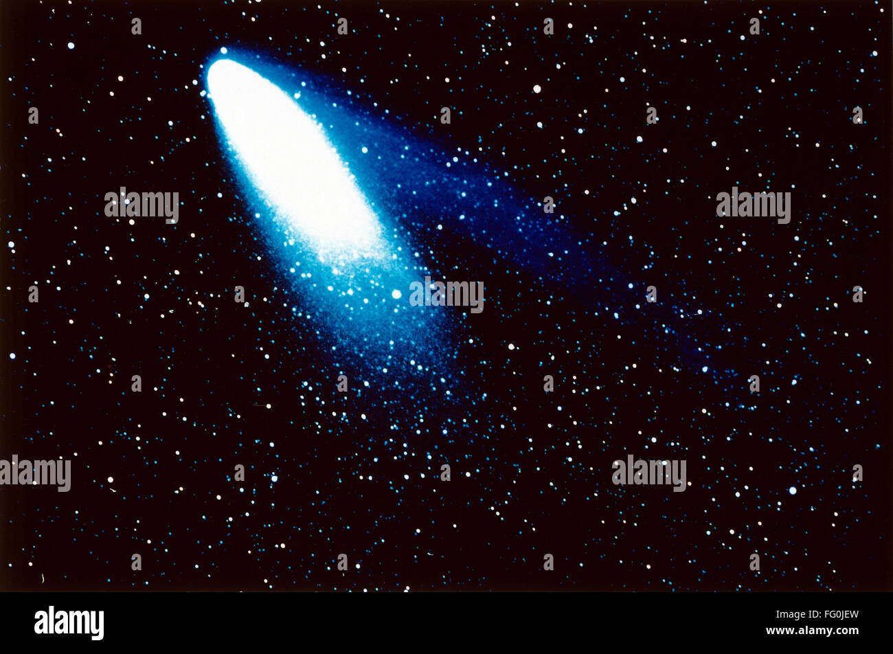 COMET HALE-BOPP, 1997. /nThe Comet Hale-Bopp, photographed by Jim Young ...