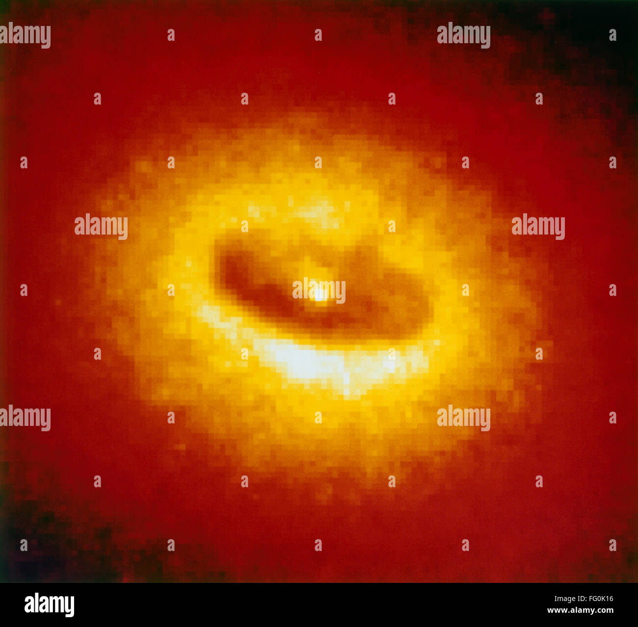 SPACE: GAS DISK, 1992. /nA giant disk of cold gas and dust, about 300 ...