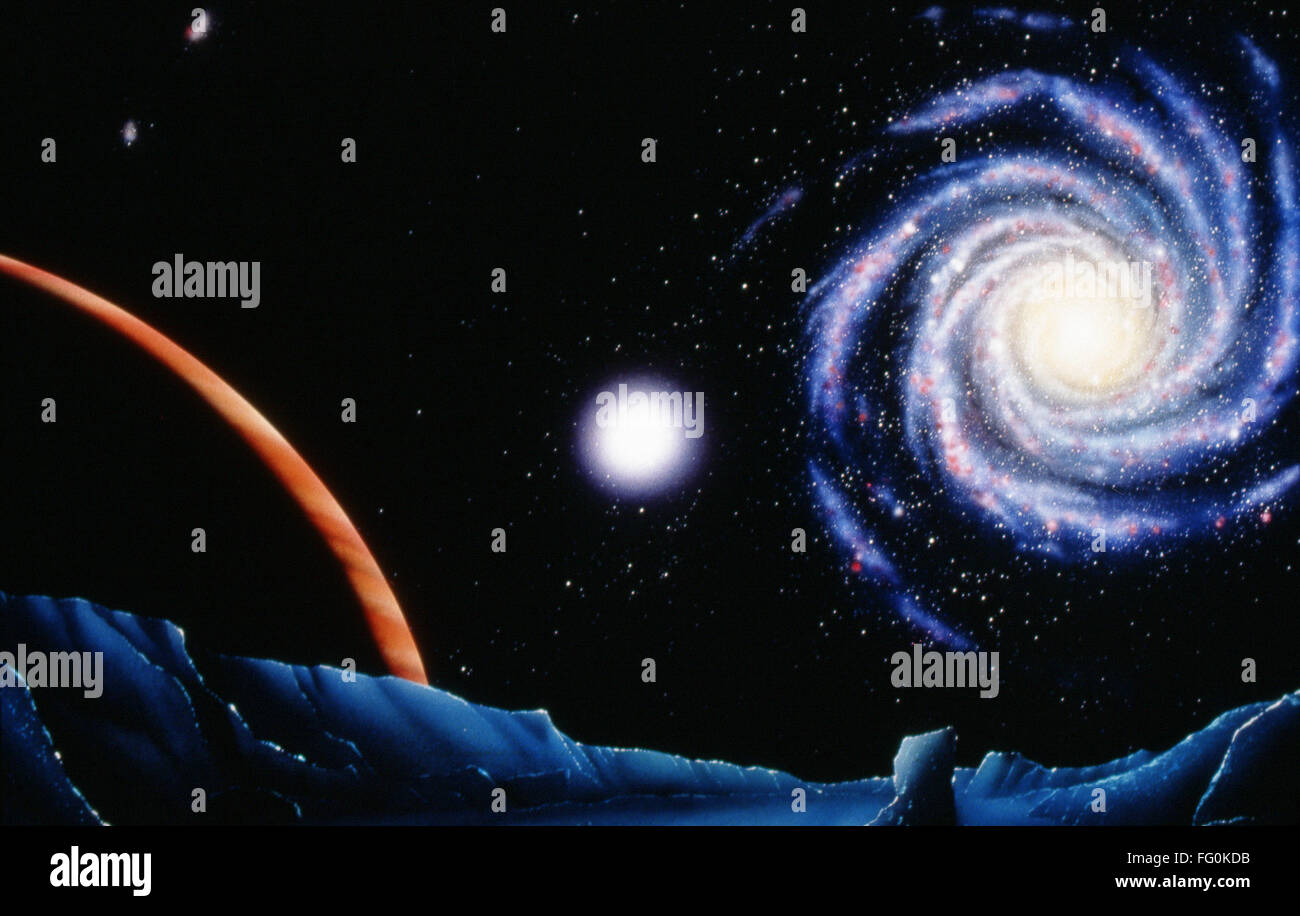 GALACTIC HALO. /nA spiral galaxy with an outside halo star ...