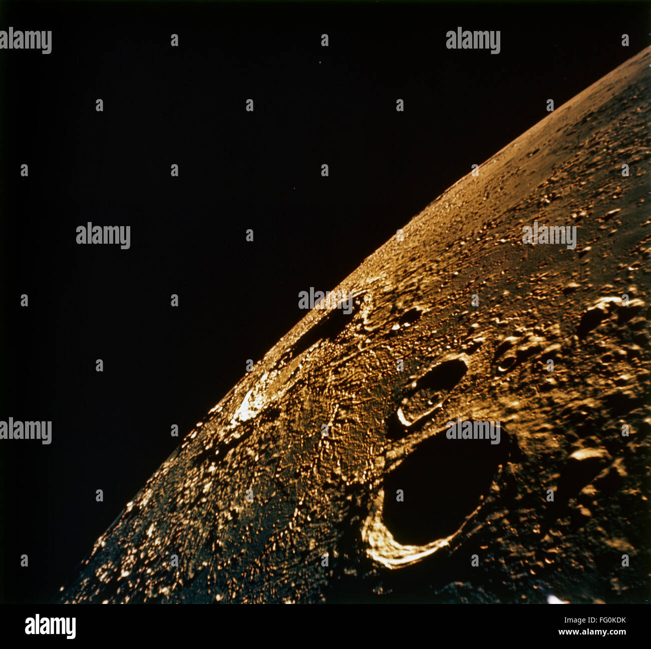APOLLO 12: MOON, 1969. /nA view of the Crater Copernicus and others on ...