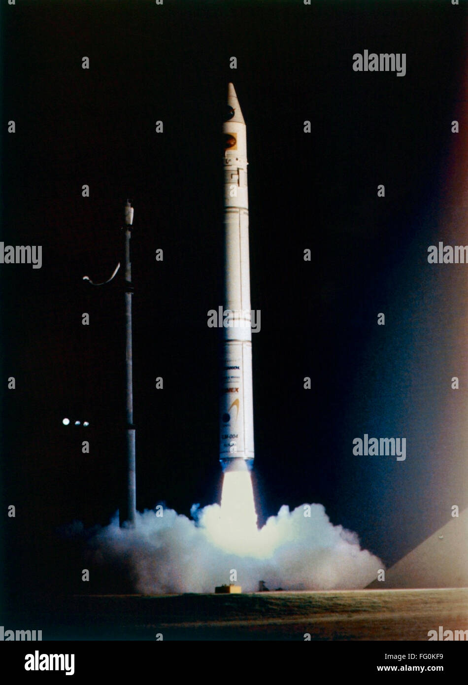 SPACE: LUNAR PROSPECTOR. /nThe Lunar Prospector spacecraft and Lockheed ...