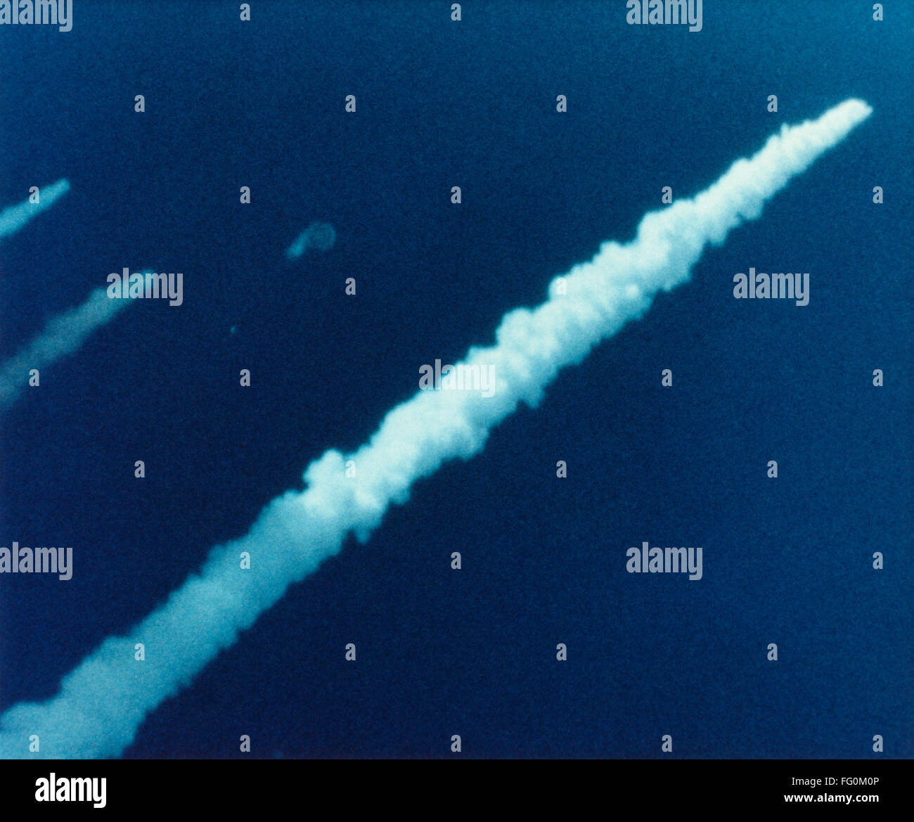 CHALLENGER DISASTER, 1986. /nThe Space Shuttle Challenger accident at ...