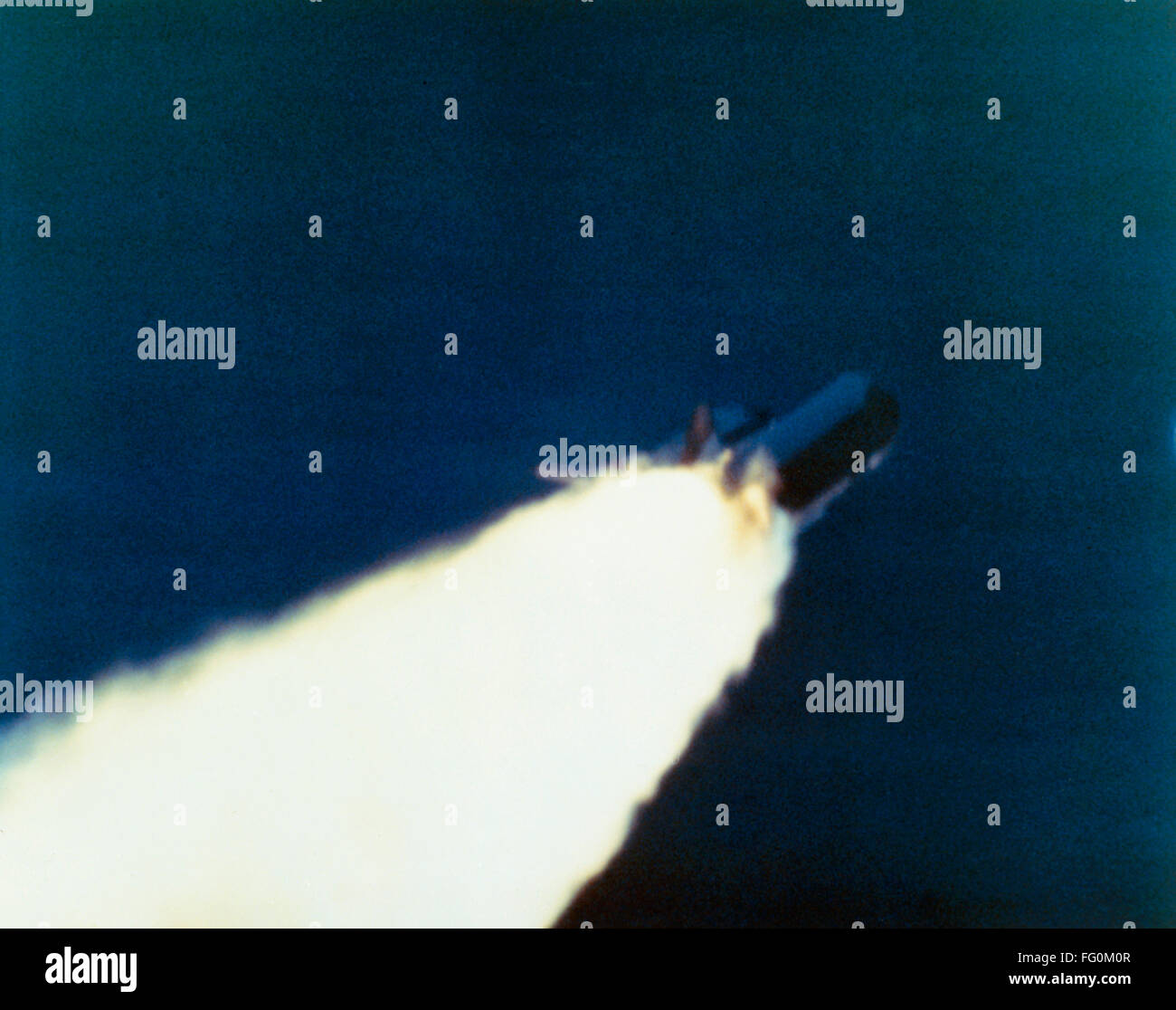 CHALLENGER DISASTER, 1986. /nThe Space Shuttle Challenger accident at ...