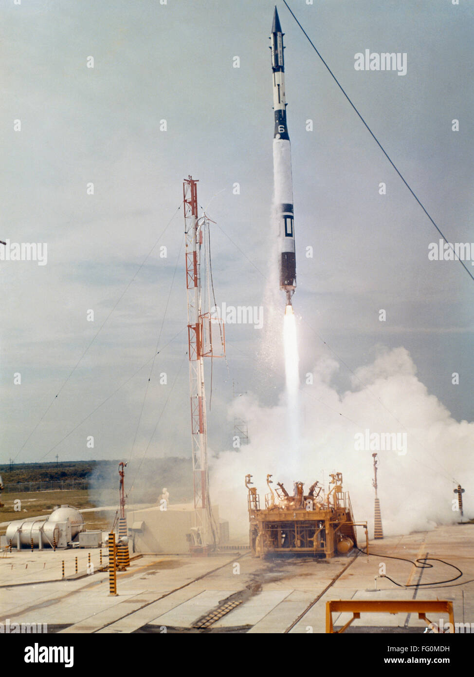 VANGUARD LAUNCH, 1967. /nLaunch of the Vanguard rocket at Cape ...