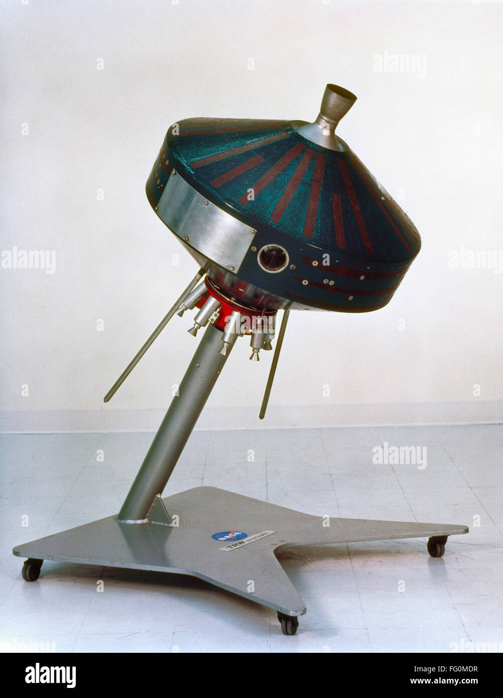 PIONEER 1. /nModel of the Pioneer 1, the first spacecraft launched by ...