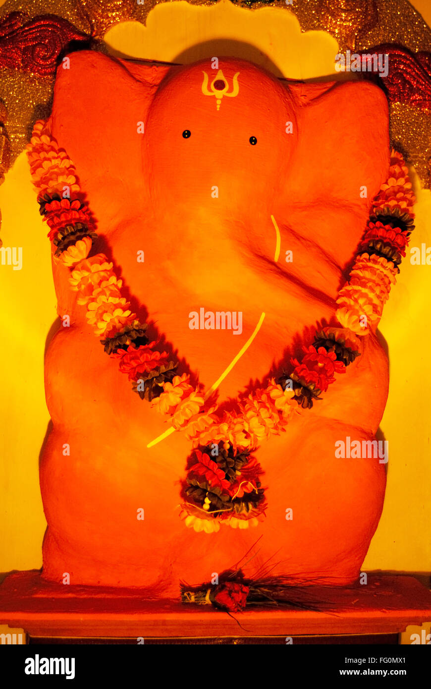 Replica of idol of Shree Vighneshwar Ozar Ashtavinayaka lord ganesh ...