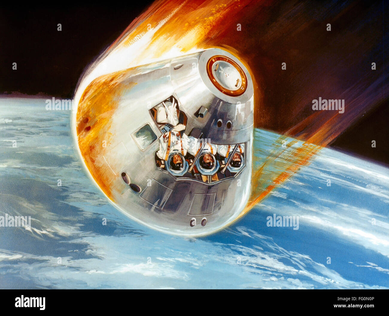 Apollo Spacecraft Drawings