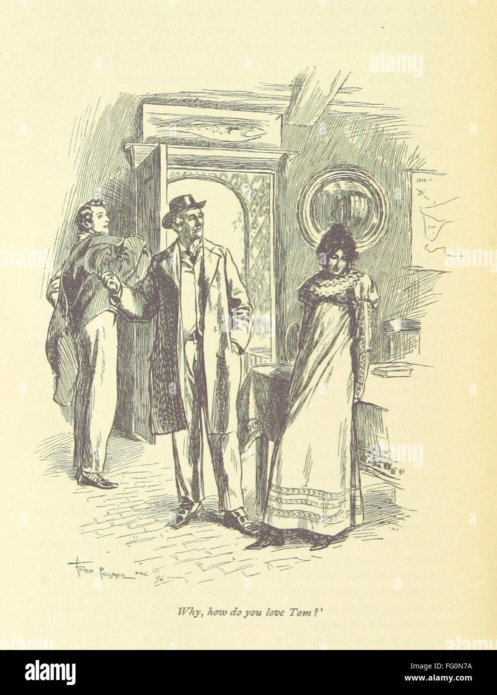 This illustrated edition of 'Poor Jack' features artwork by F. Pegram ...