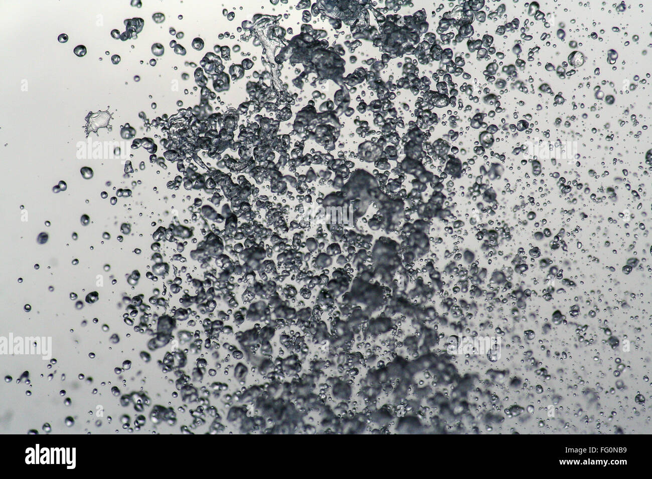 Sparkle Water from an water fountain in Lisbon Stock Photo - Alamy