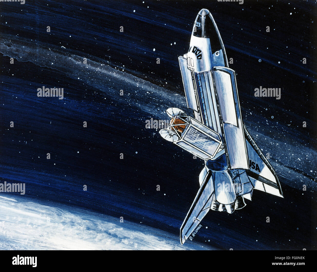 Nasa Space Shuttle Concept Art NASA Space Shuttle Orbiter Hull