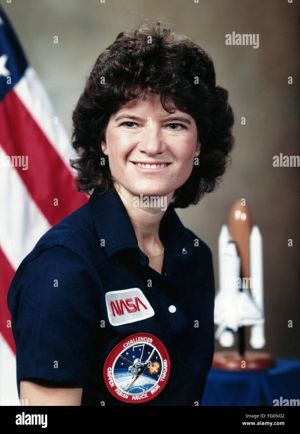 Astronaut sally ride portrait hi-res stock photography and images - Alamy