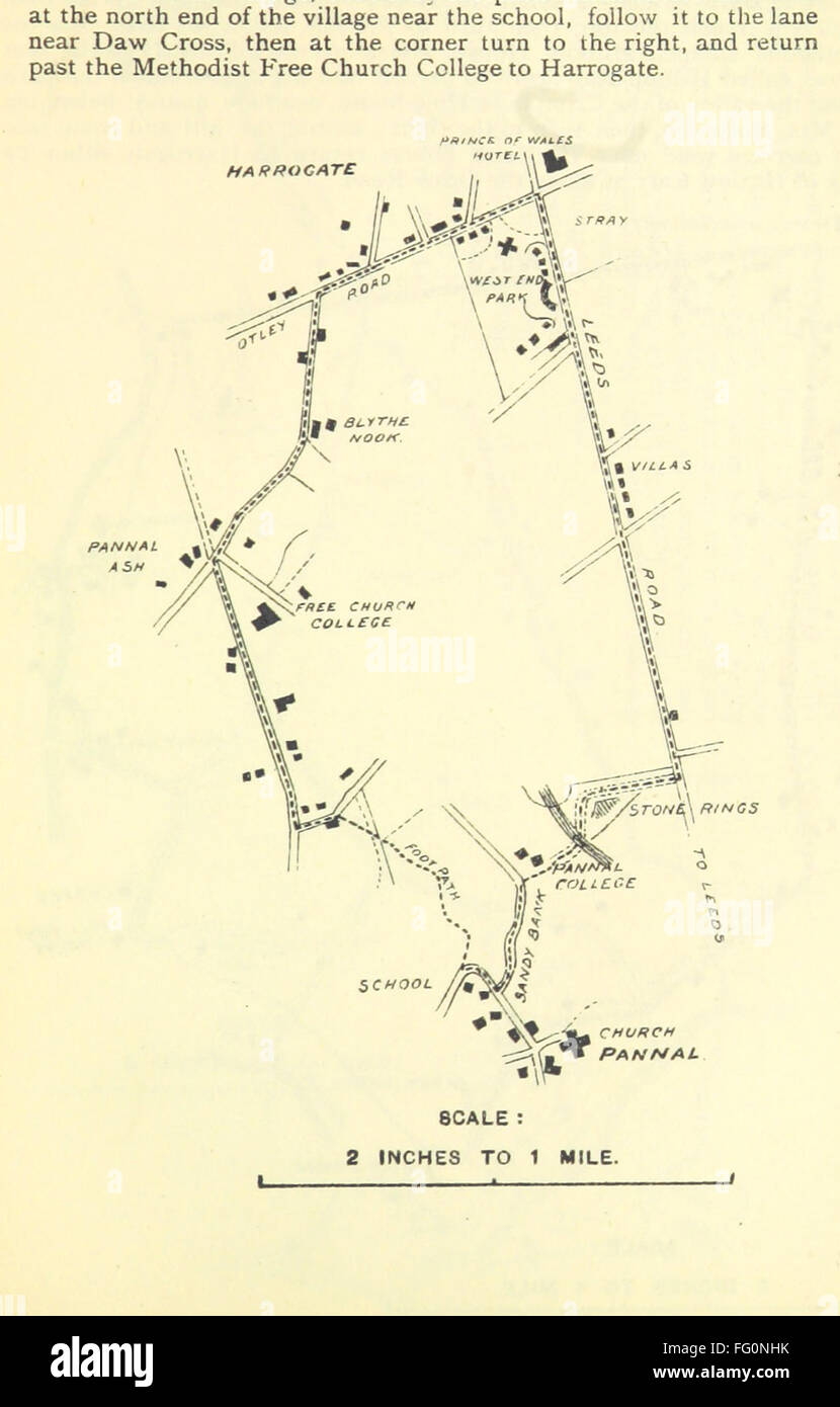 'Thorpe's New Illustrated Guide to Harrogate and District' is an ...