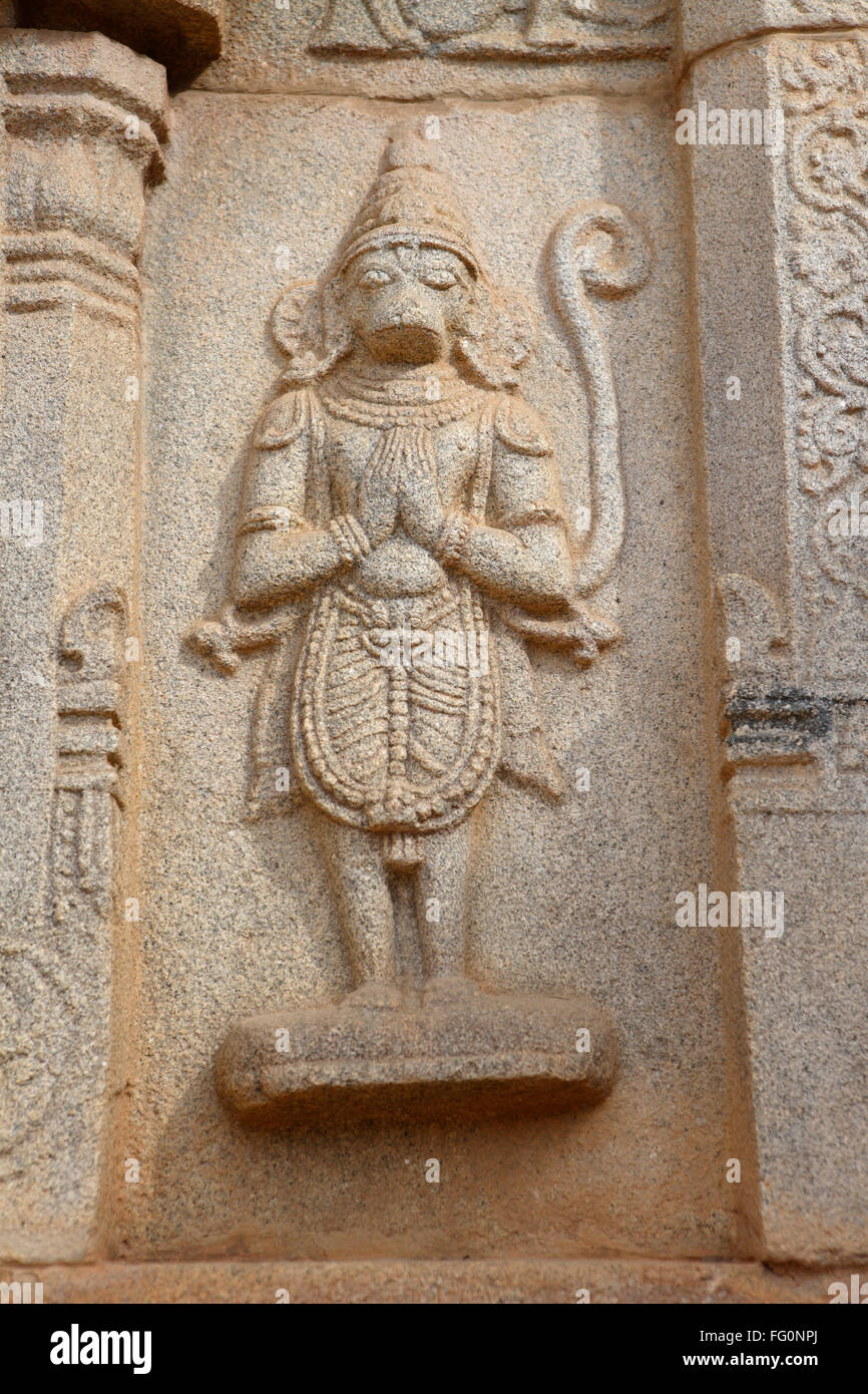 Carved stone hanuman hi-res stock photography and images - Alamy