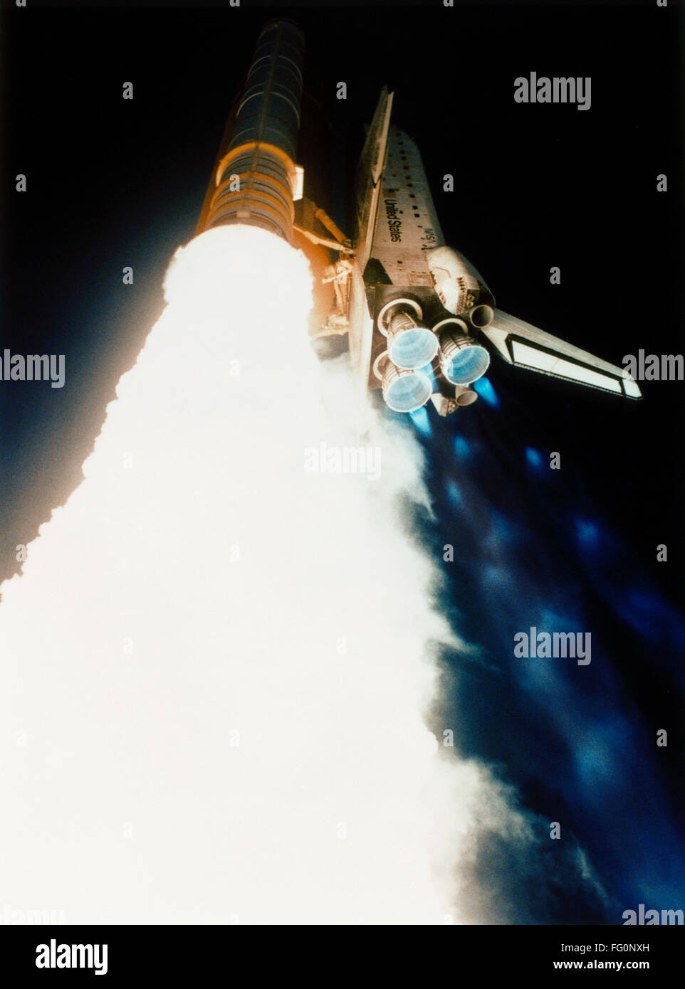 SPACE SHUTTLE DISCOVERY. /nLaunch of the Space Shuttle Discovery on the ...