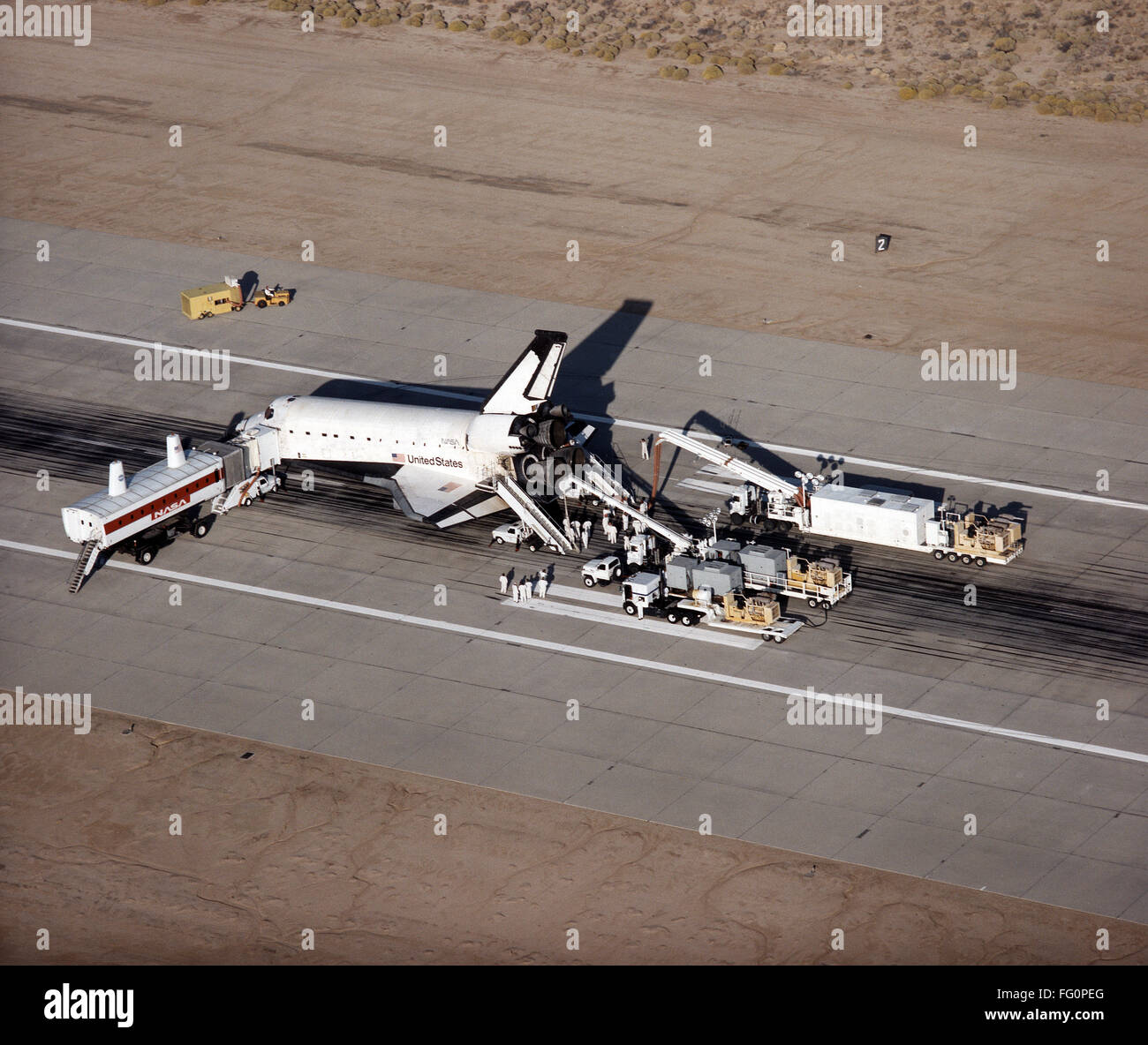 SPACE SHUTTLE ENTERPRISE. /nAstronauts Fred Haise and Gordon Fullerton ...
