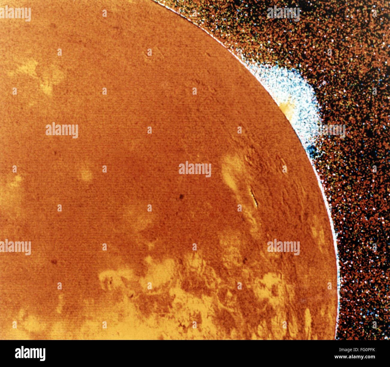 JUPITER: IO, 1979. /nAn erupting volcano on Jupiter's moon Io. False ...