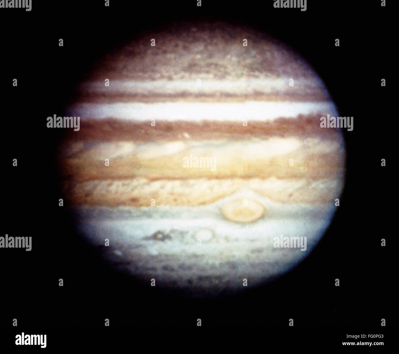HUBBLE: JUPITER, 1991. /nThe first true-color photograph of the planet ...
