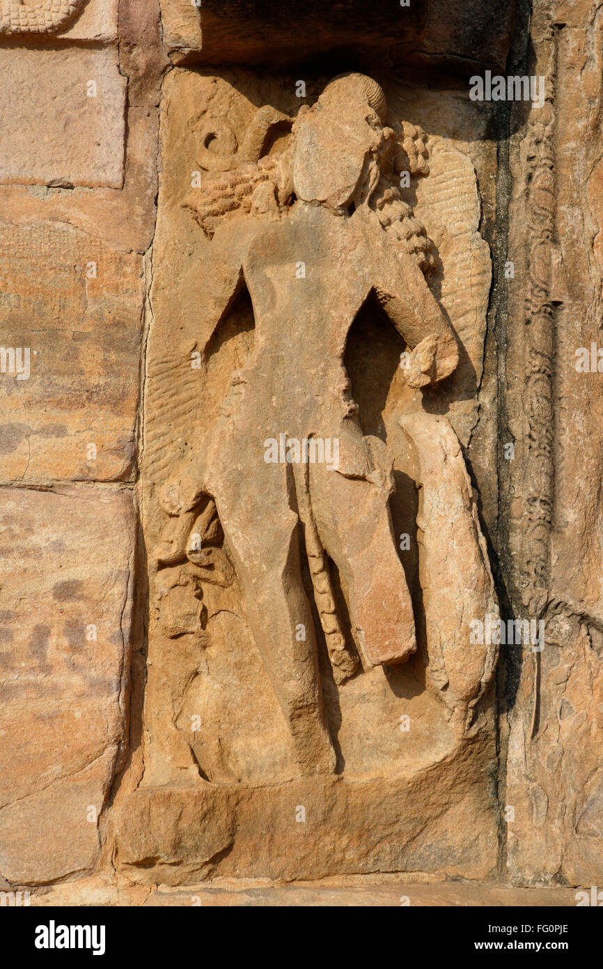 Statue of Dwarpal At Kadasiddeshvara Temple Pattadakal UNESCO World ...